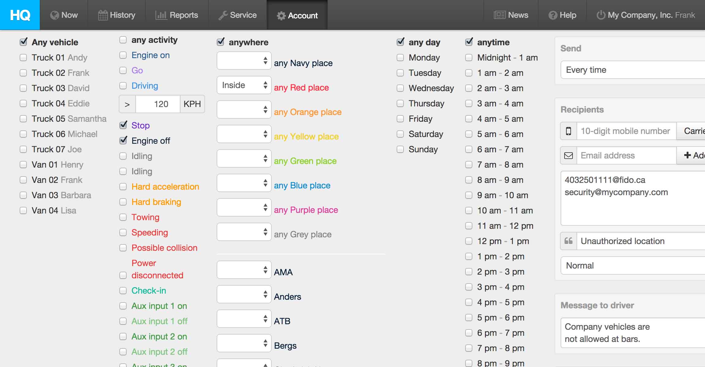 GPS POLICE | LINK | Real-time vehicle tracking